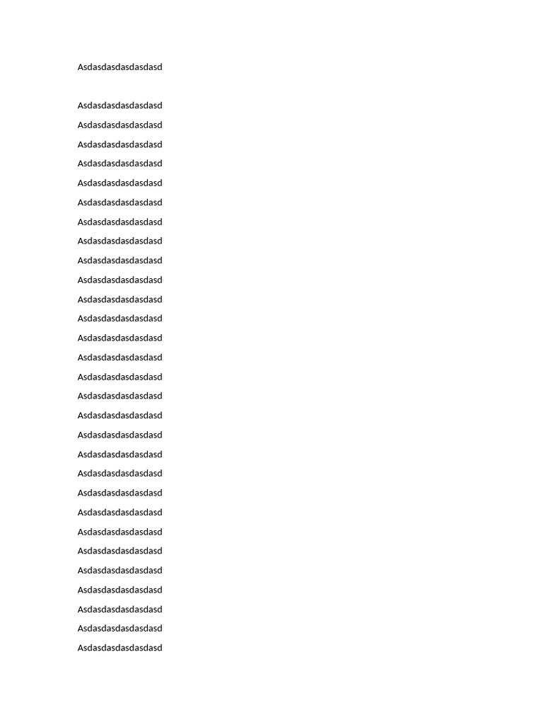 Asdasdasd | PDF