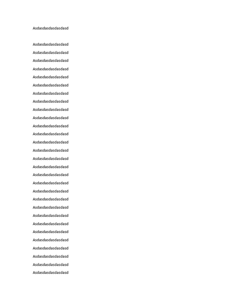 Asdasdasd | PDF
