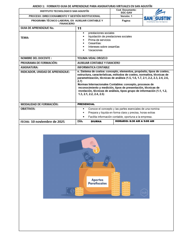 GUIA_DE_APRENDIZAJENo.11 | PDF