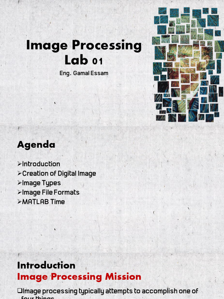 Image Processing Lab 01 | PDF