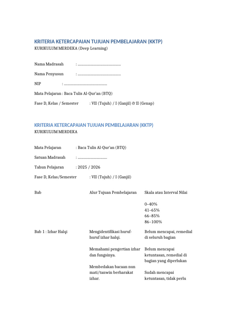 KKTP BTQ FaseD | PDF