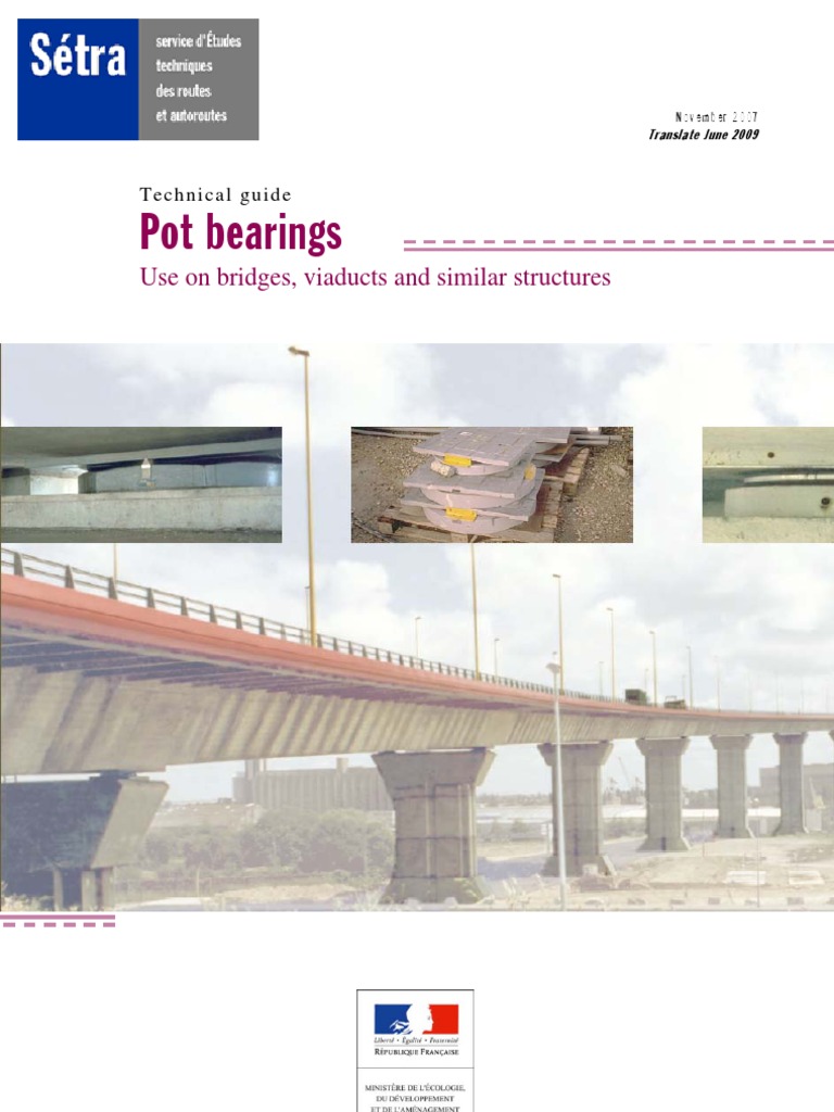 US 0926A Pot Bearing Aap | PDF | Structural Steel | Bearing (Mechanical)