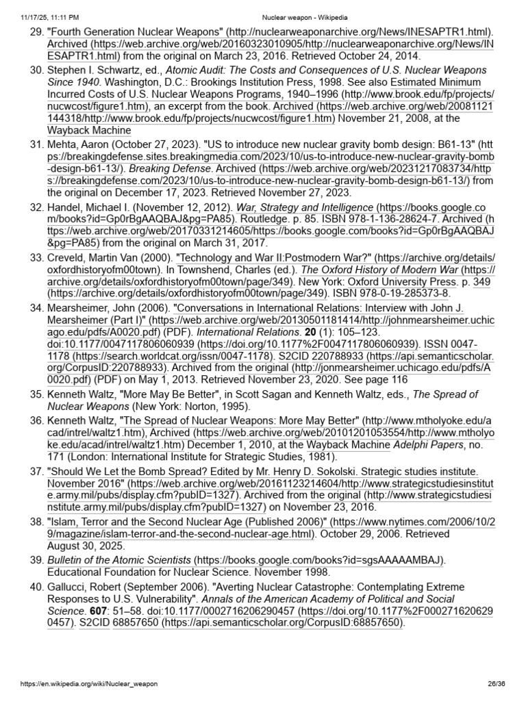 6th Nuclear Weapon - Wikipedia | PDF | Nuclear Weapons | Weapons Of ...