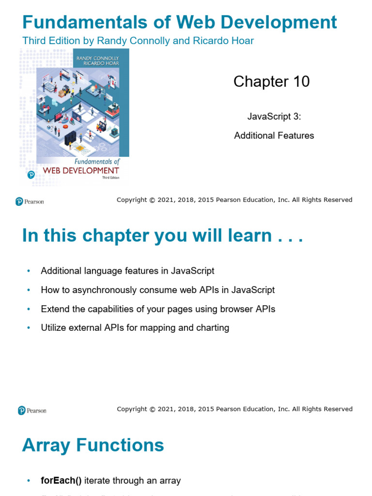 JavaScript Features and APIs Explained | PDF | Java Script | World Wide Web
