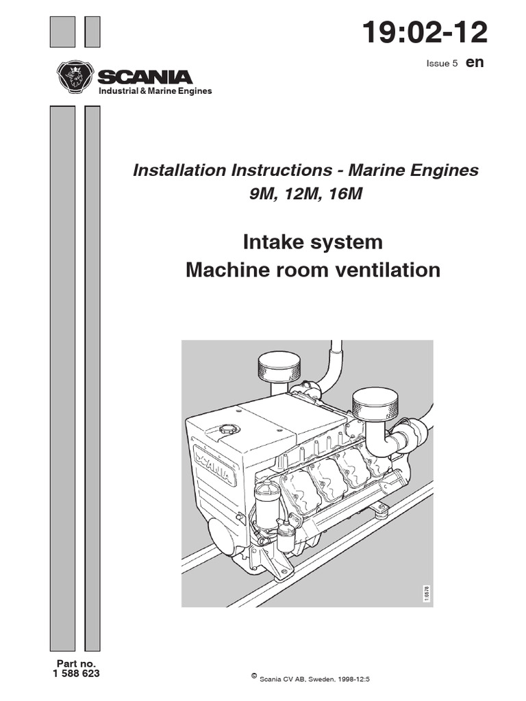 Intake System, Marine WSM - 0001206 - 01 | PDF | Pipe (Fluid Conveyance ...