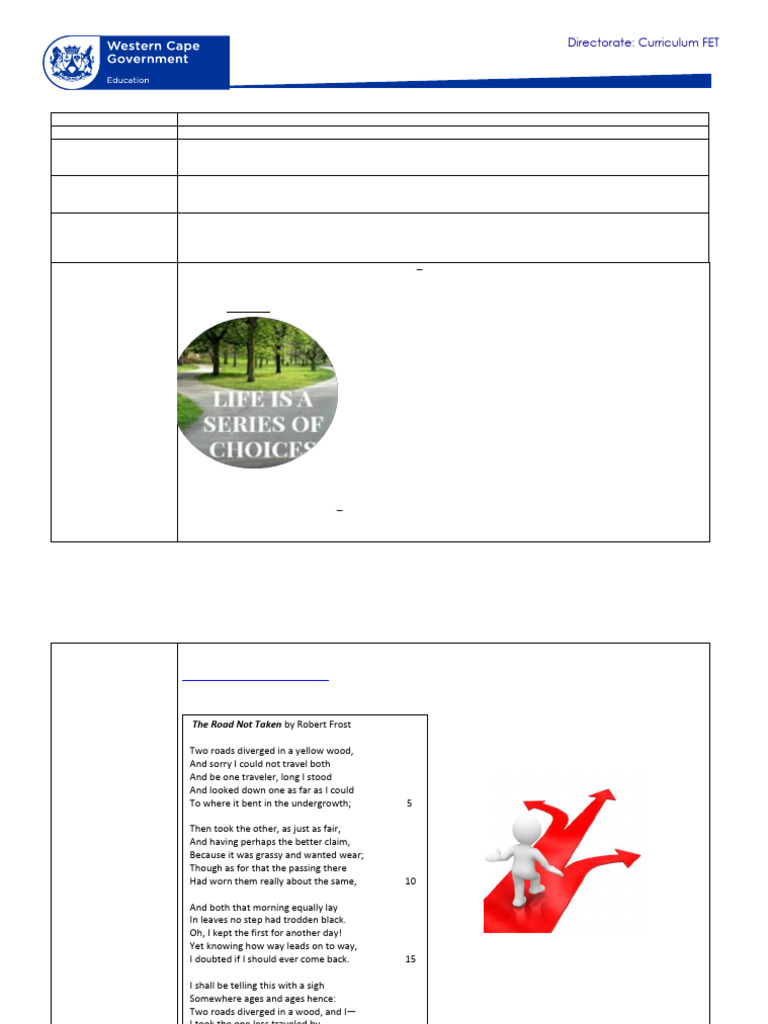 English HL Grade 10 Term 1 Week 5_2021 | PDF | Poetry | Linguistics