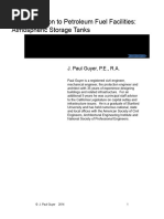 Tank Farm Design and Layout Guidelines | PDF | Oil Refinery | Gases