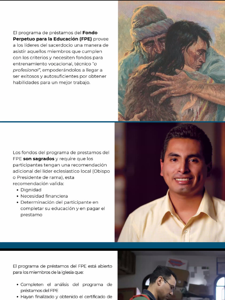 Capacitación FPE | PDF