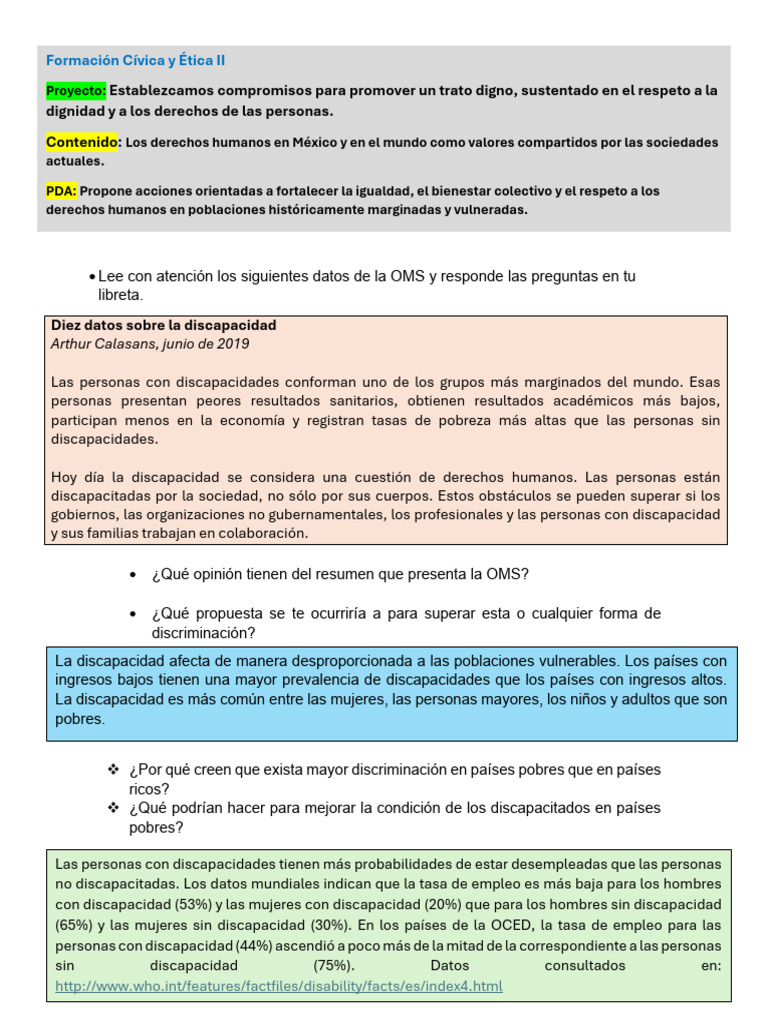 La Discapacidad y Los Grupos Marginados^ | PDF | Invalidez | Pobreza