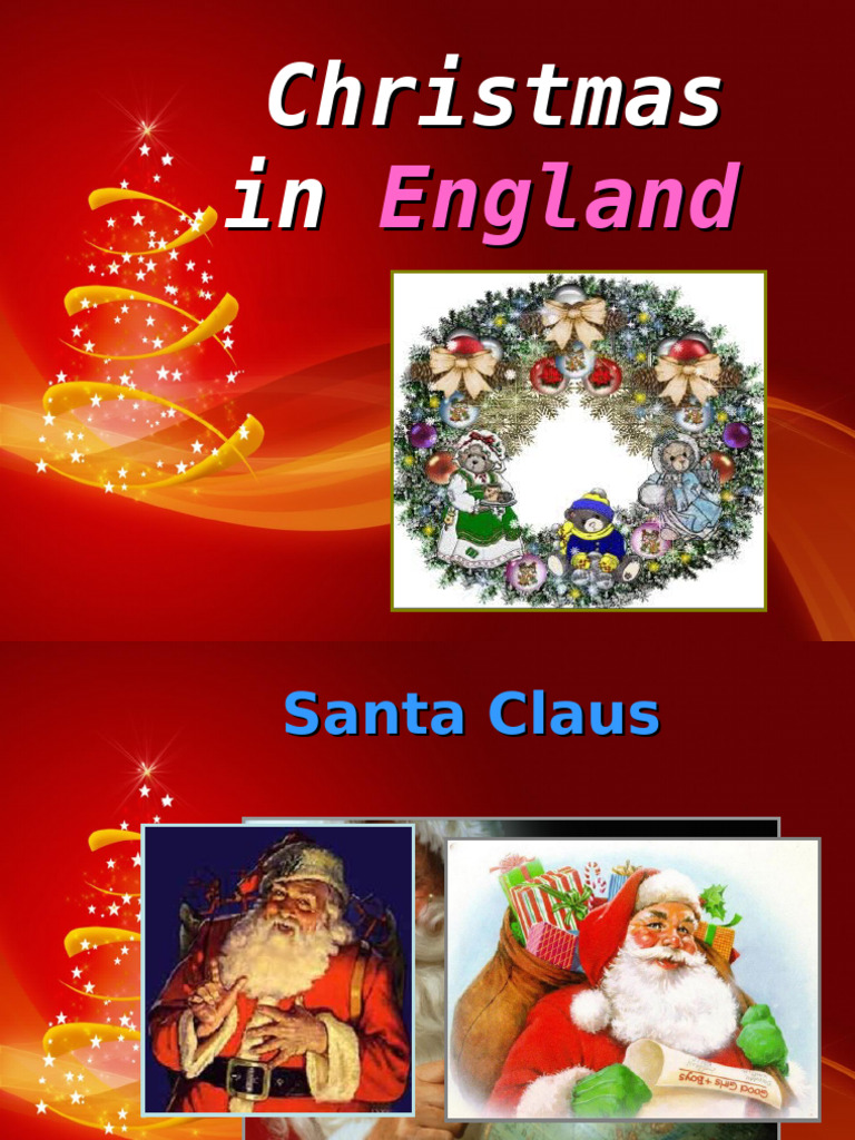 Christmas Traditions in England | PDF