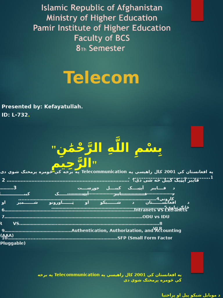 Telecom | PDF