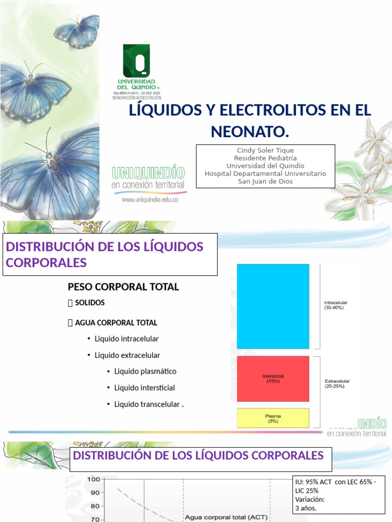 Líquidos y Electrolitos en Neonatos | PDF | Angiotensina | Sodio