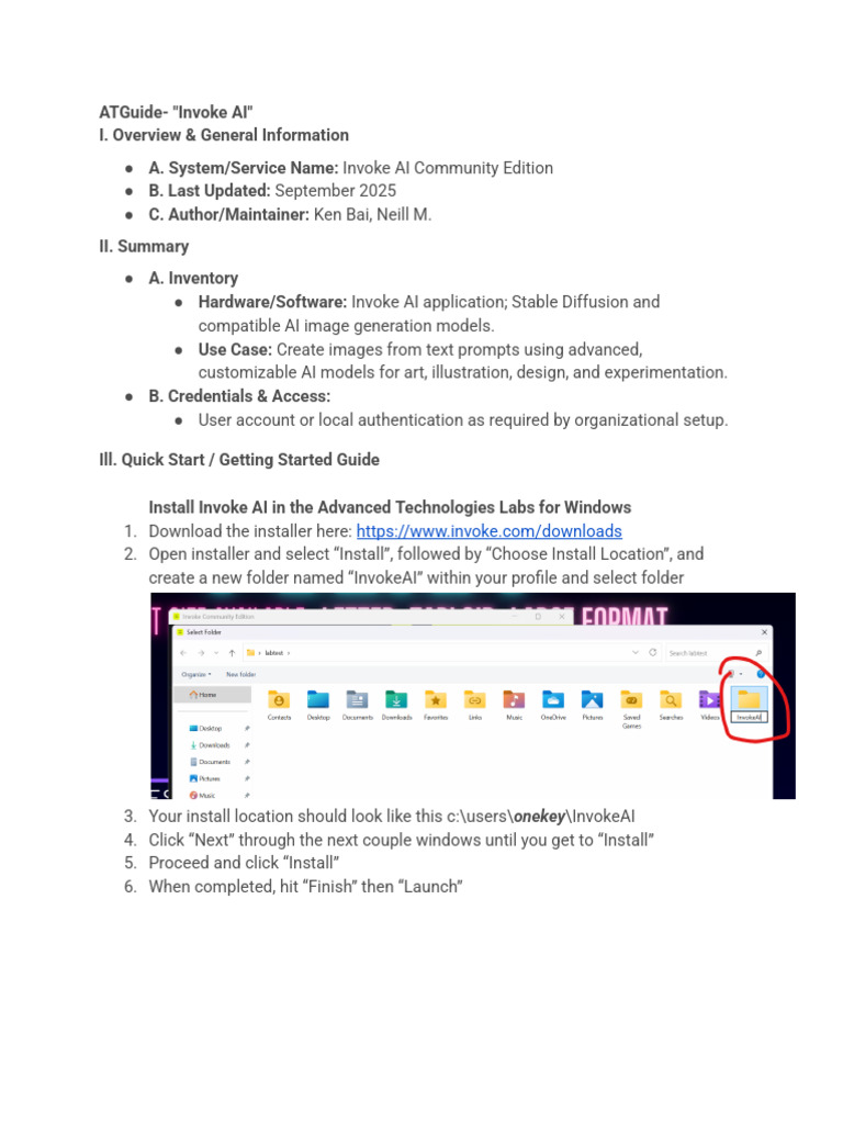 ATGuide- Invoke AI | PDF | Artificial Intelligence | Intelligence (AI ...