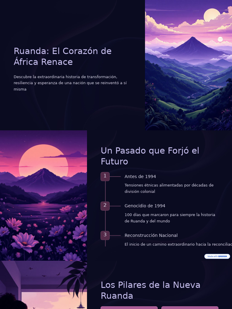 Ruanda El Corazon de Africa Renace | PDF | Ruanda | África