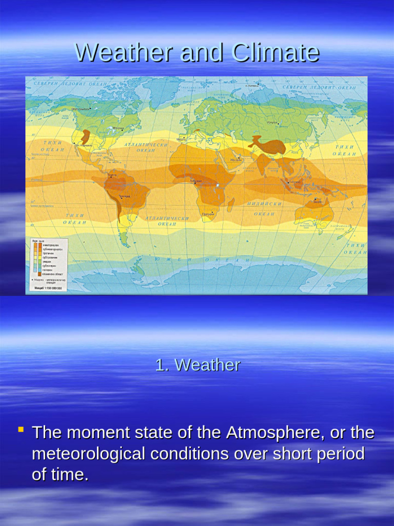Understanding Weather and Climate Factors | PDF