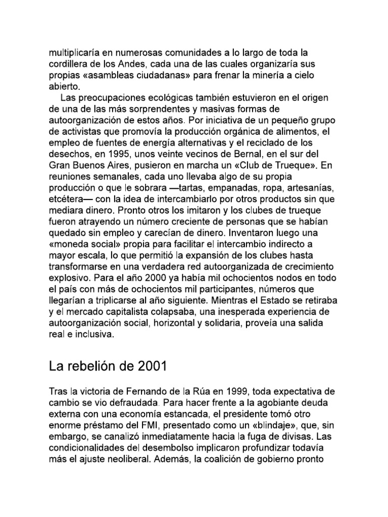 Adamovsky selección | PDF