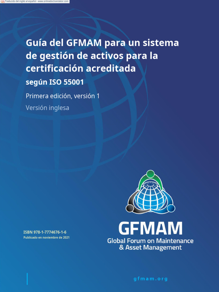 ESP Grupo Nro. 05 Guidance Asset Management System Scheme Accredited ...