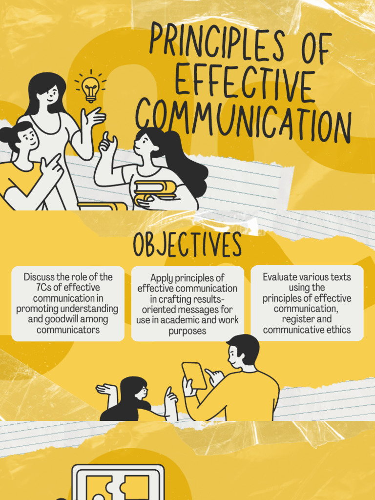 Principles of Effective Communication | PDF | Nonverbal Communication ...