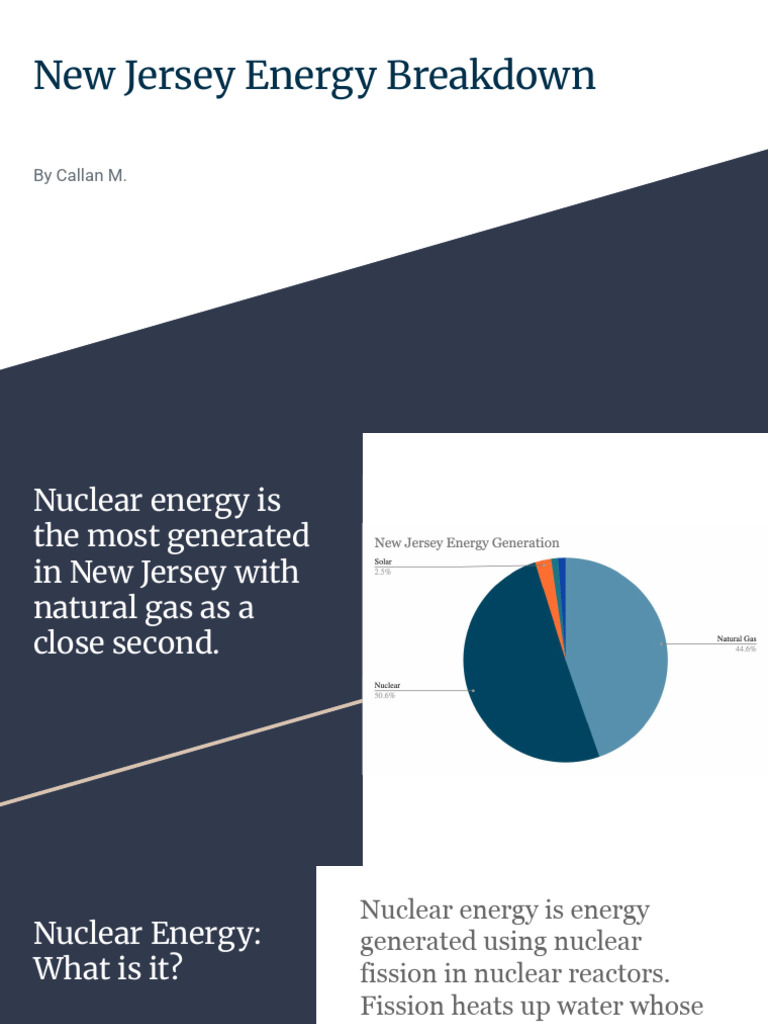 New Jersey Energy Breakdown | PDF