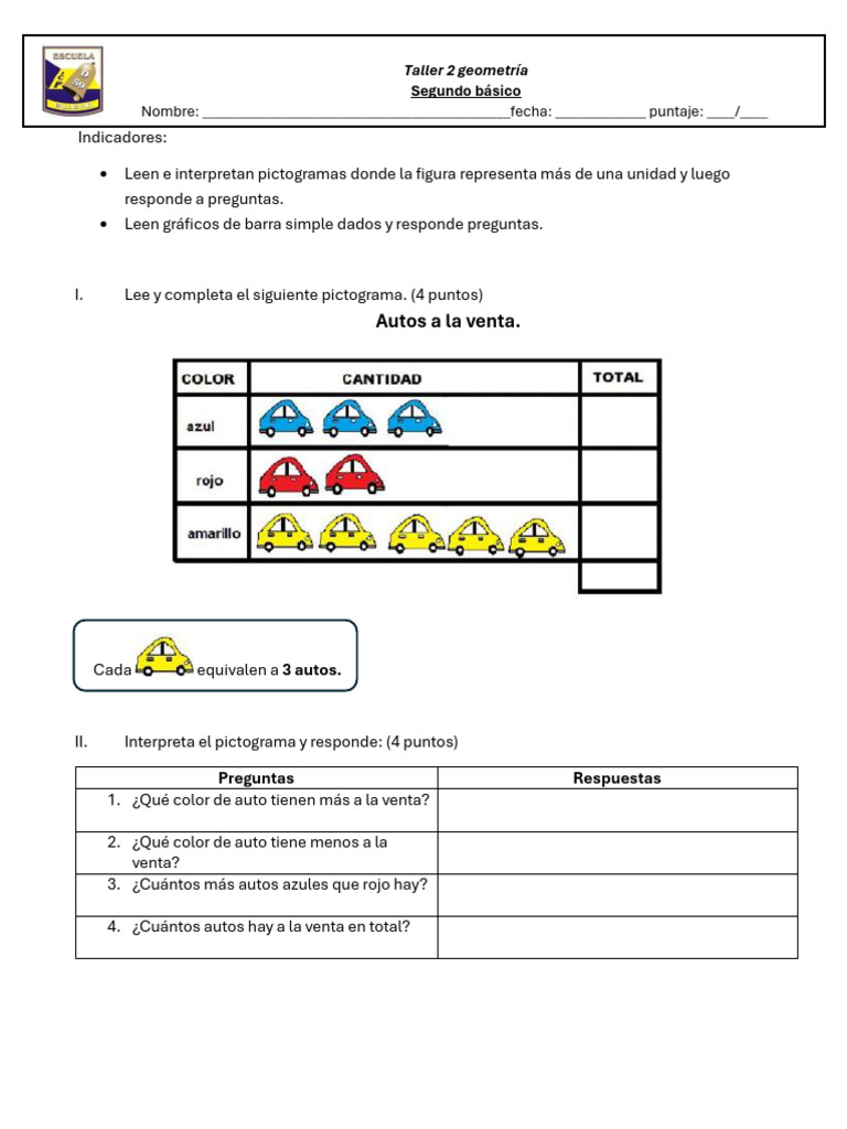 Taller 2 Guia Evaluada Graficos. PDF | PDF