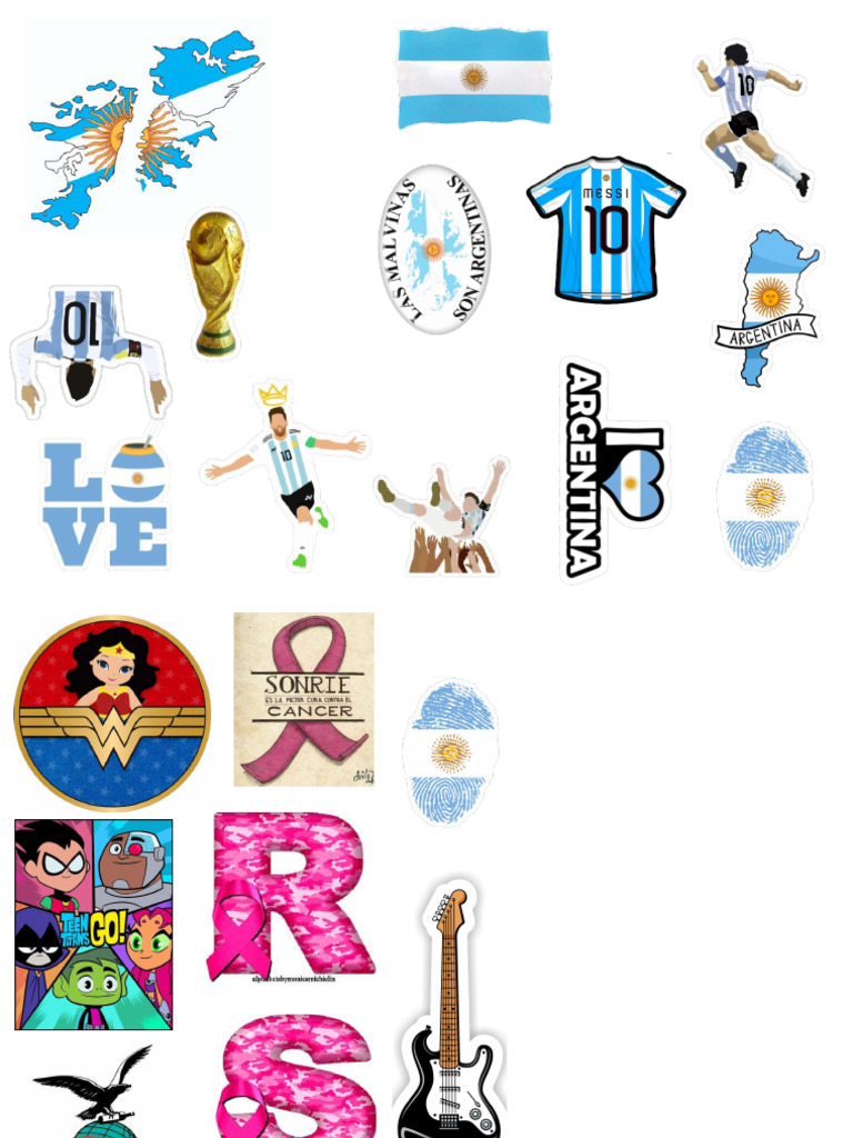 Argentina Planchas Stickers | PDF