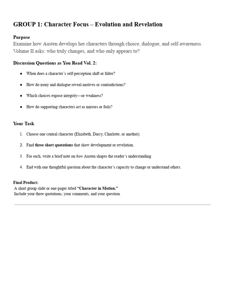 Lit Circles Pride and Prejudice | PDF | Pride And Prejudice