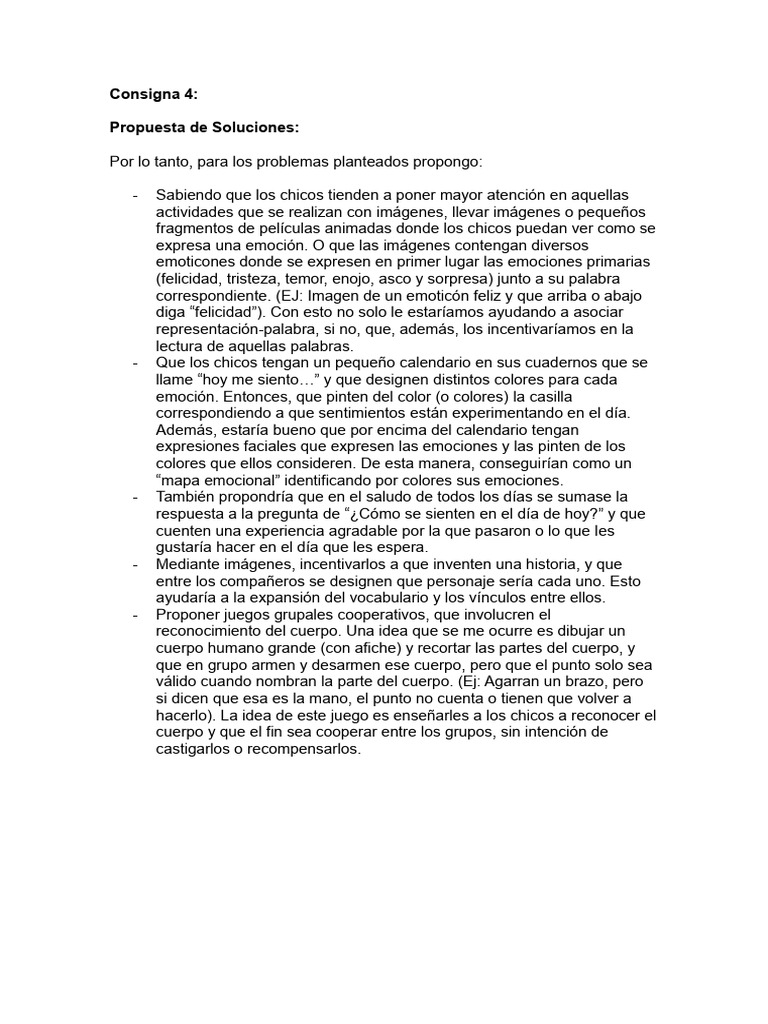 Greco Bianca - Tarea 4 | PDF | Las emociones | Felicidad