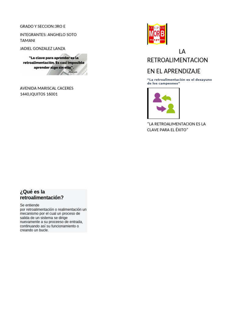 Grado y Seccion | PDF