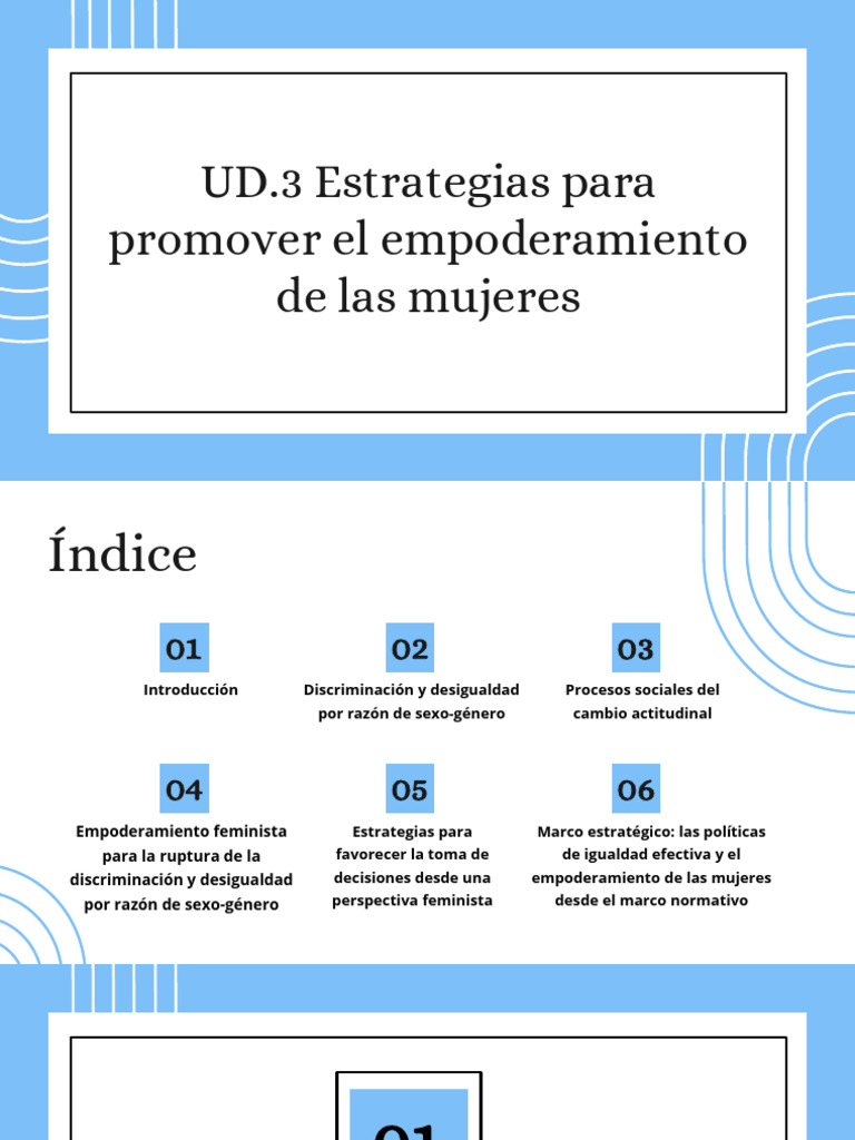 Tema 3 participación | PDF | Empoderamiento | Estudios de género