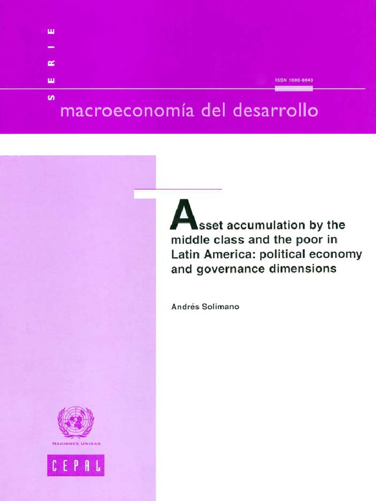Asset Accumulation by The Middle Class and The Poor in Latin America ...