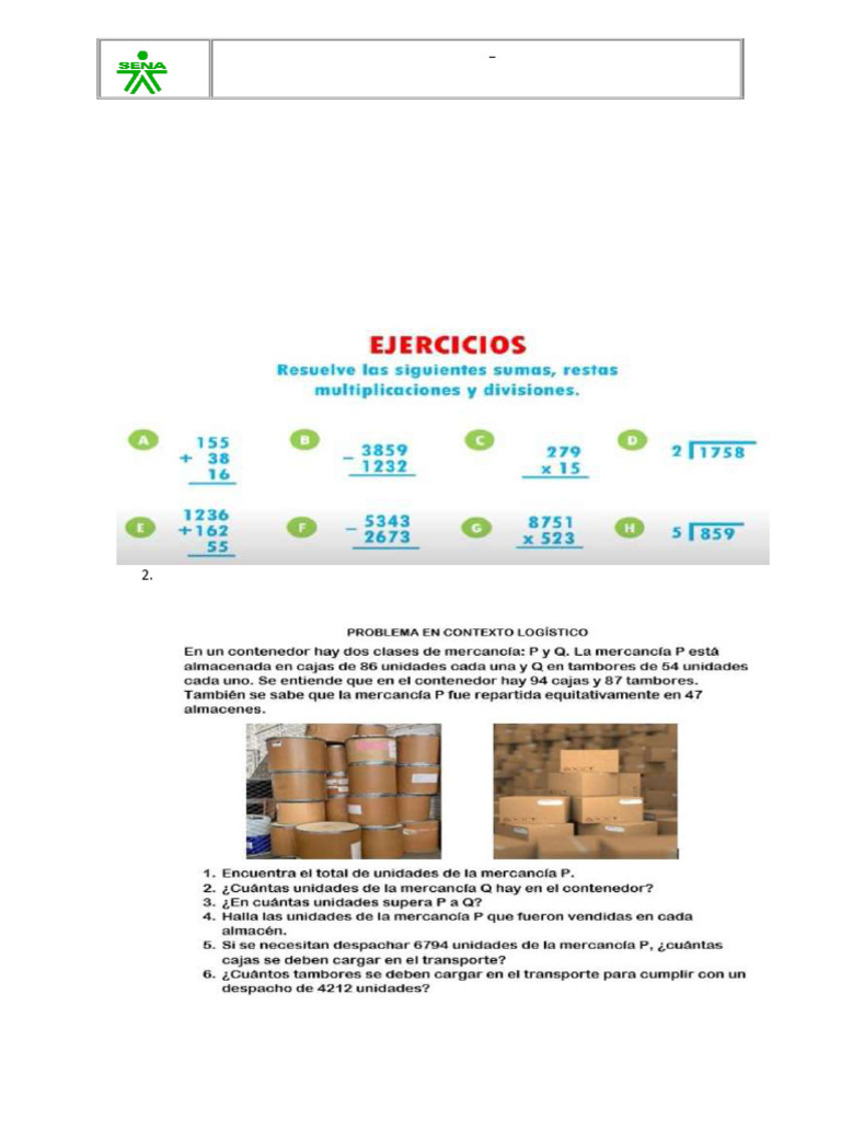 ACTIVIDAD - 1 - N-Meros Naturales N .Order - Valor Posicional y Operaciones B-Sicas | PDF