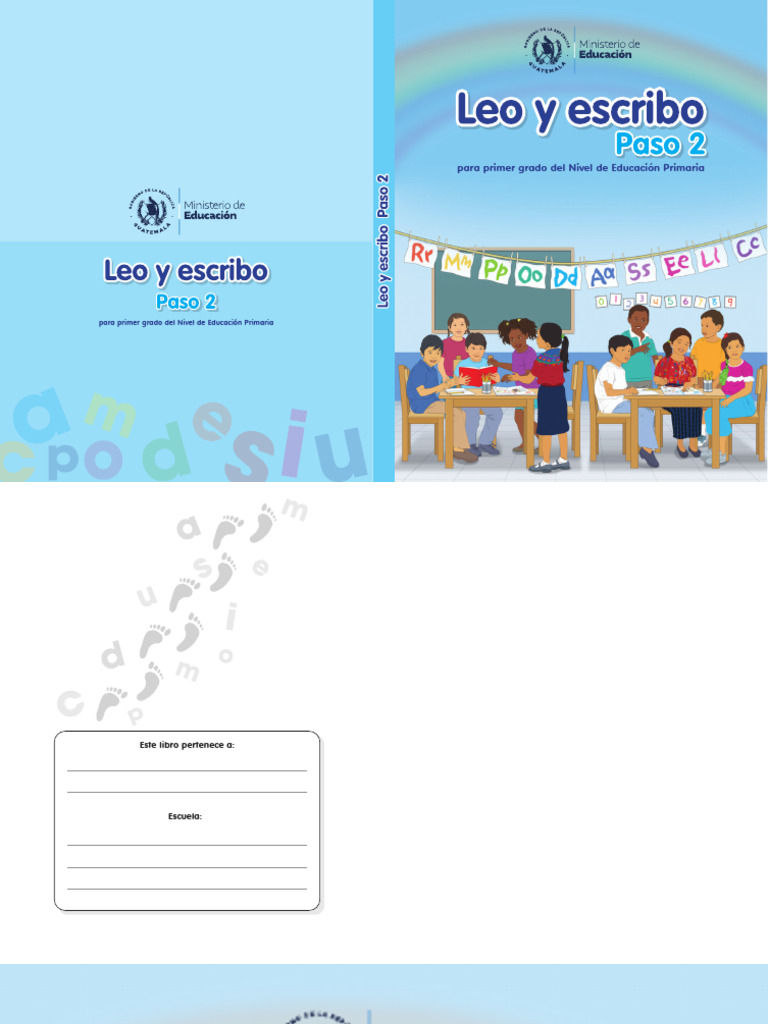 Leo y Escribo Paso 2 | PDF | Caso de carta