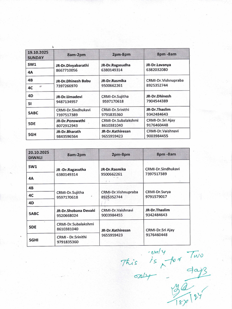 19th and 20th - Corporate Schedule | PDF