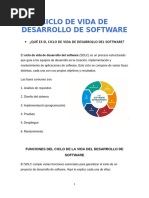 Modelo en V: Ciclo de Vida del Software | PDF | Software | Ingeniería ...