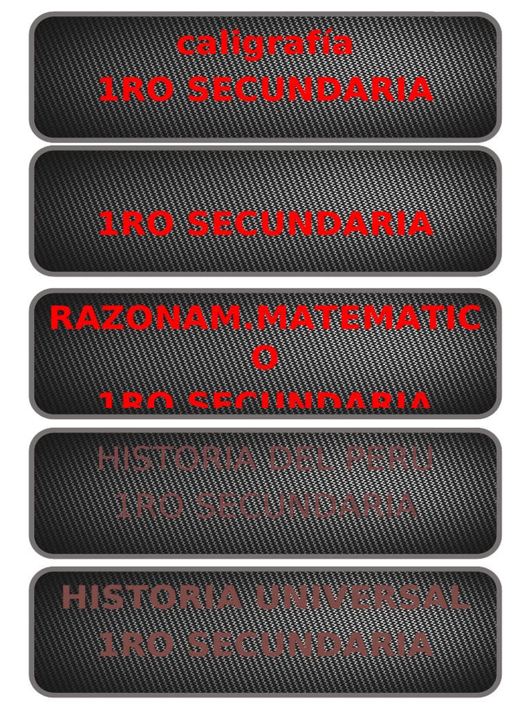 Curos Abdias 2023 | PDF