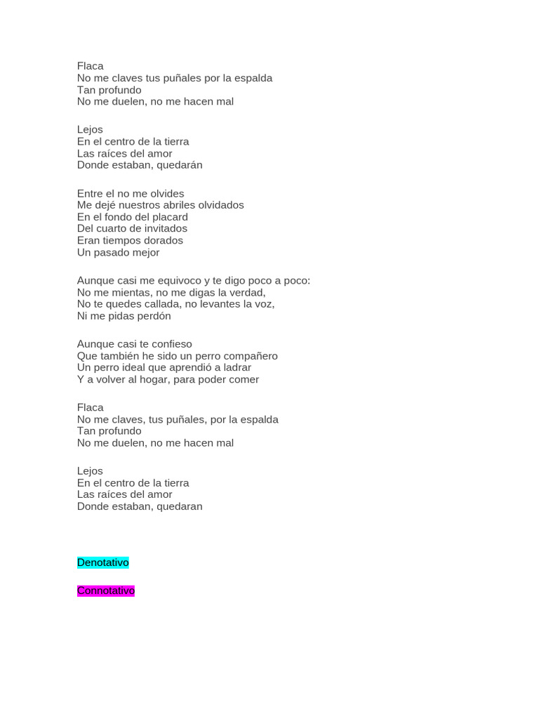 Denotativo Connotativo_ Alvaro Ramirez | PDF