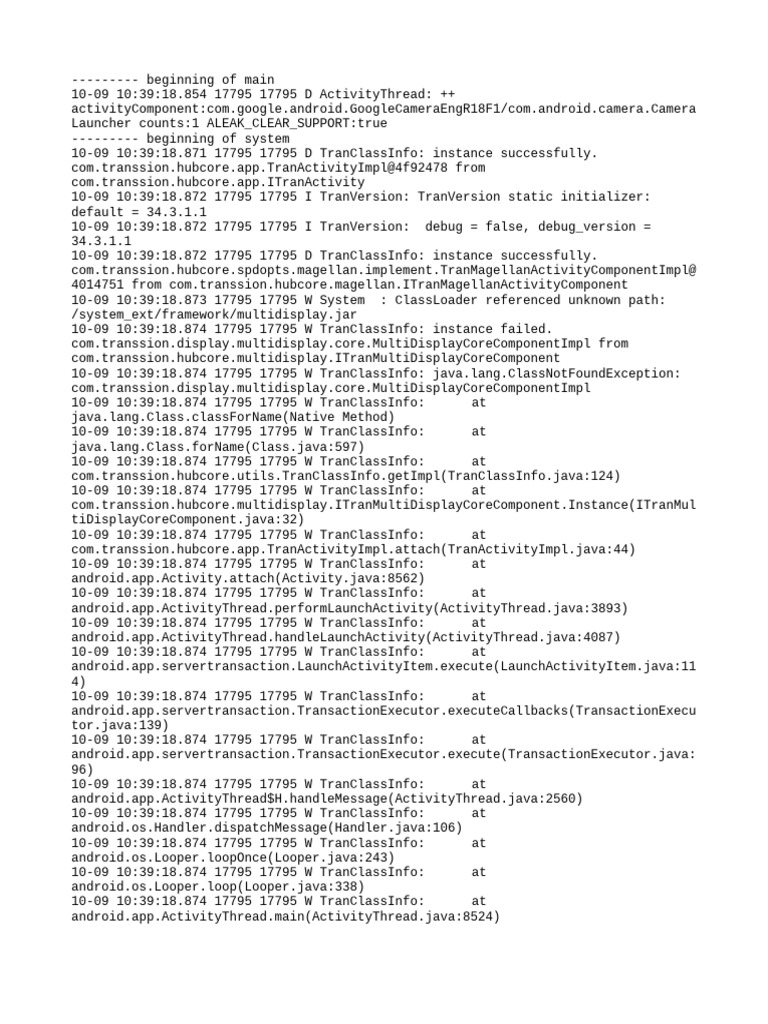 Log Cat 1759981158656 | PDF | Java (Programming Language) | System Software