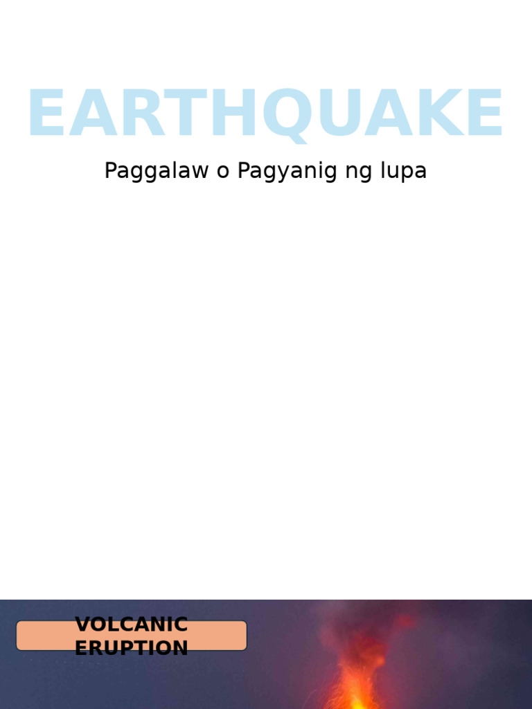 Types of Earthquake Faults Explained | PDF