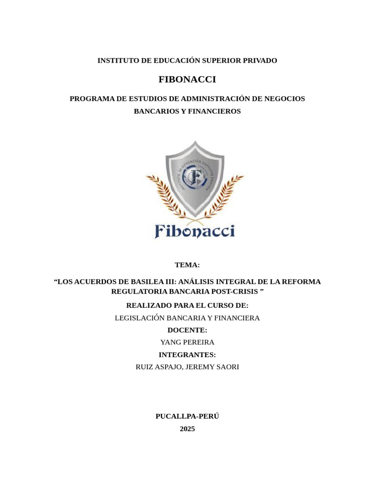 BASILEA III YANG PEREIRA | PDF | Basilea Iii | Basilea Ii