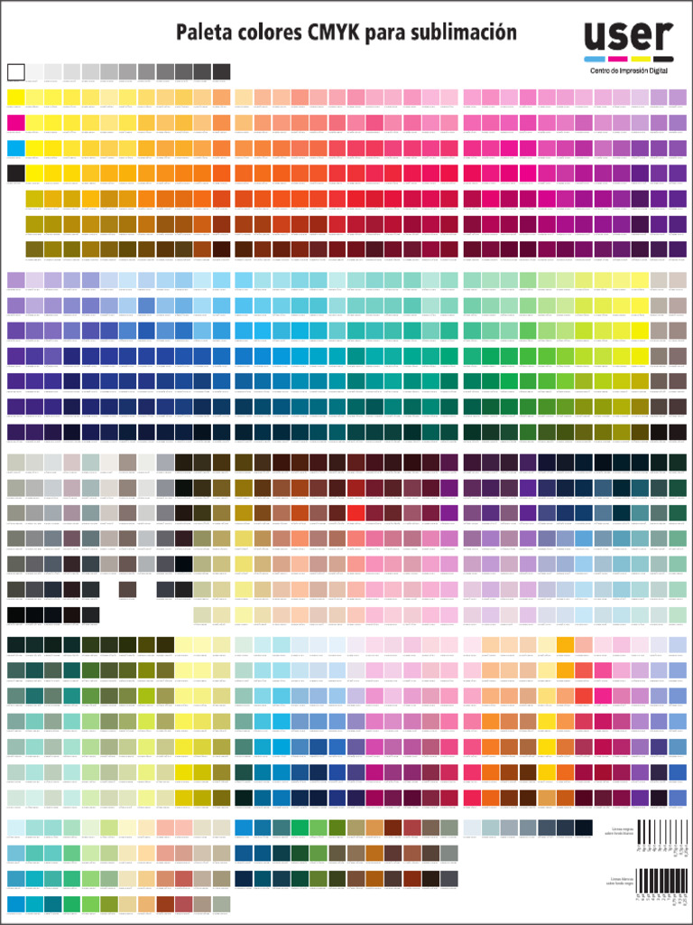 Paleta Colores CMYK - User Impresiones - Us Web Coated Swop | PDF