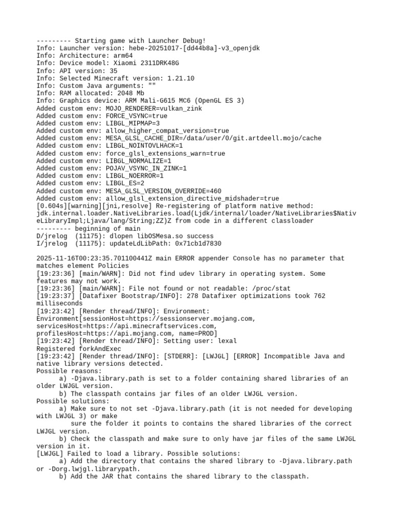 Latestlog Minecraft Java para Moviles y Mas | PDF | Computing Platforms ...