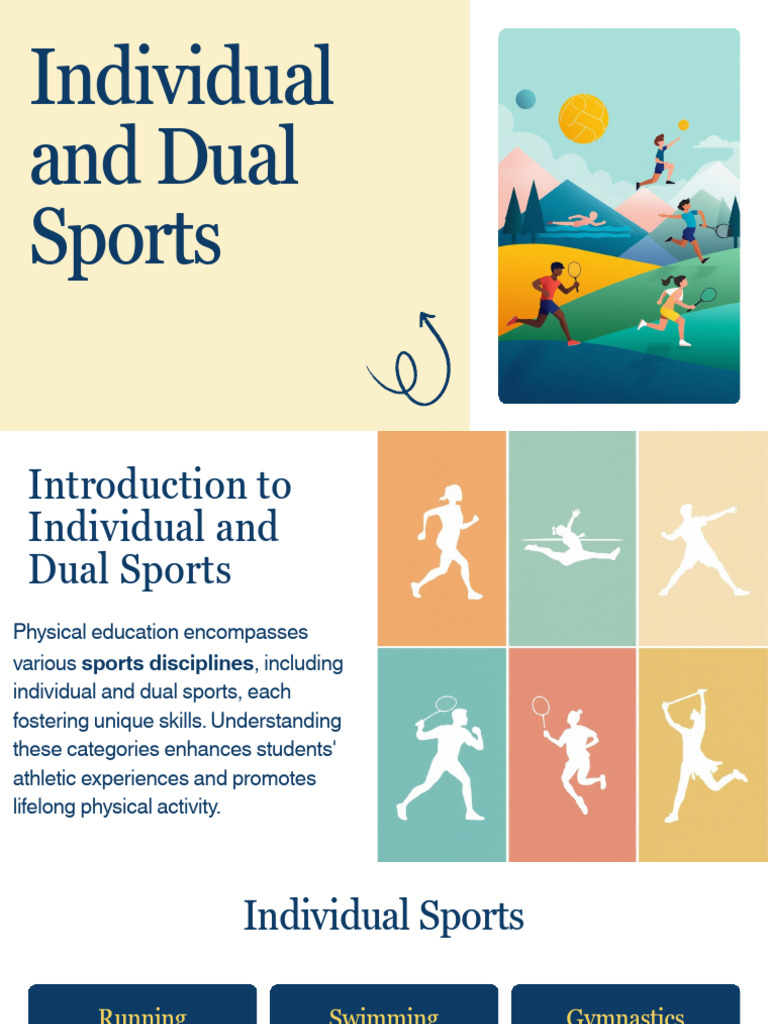 Individual and Dual Sports Overview | PDF | Disciplines | Sports