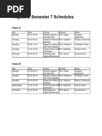 Hogwarts Class Schedule Overview | PDF | Harry Potter