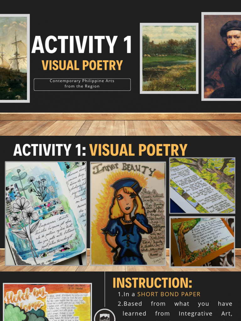 Cpar Activity 1 Visual Poetry | PDF