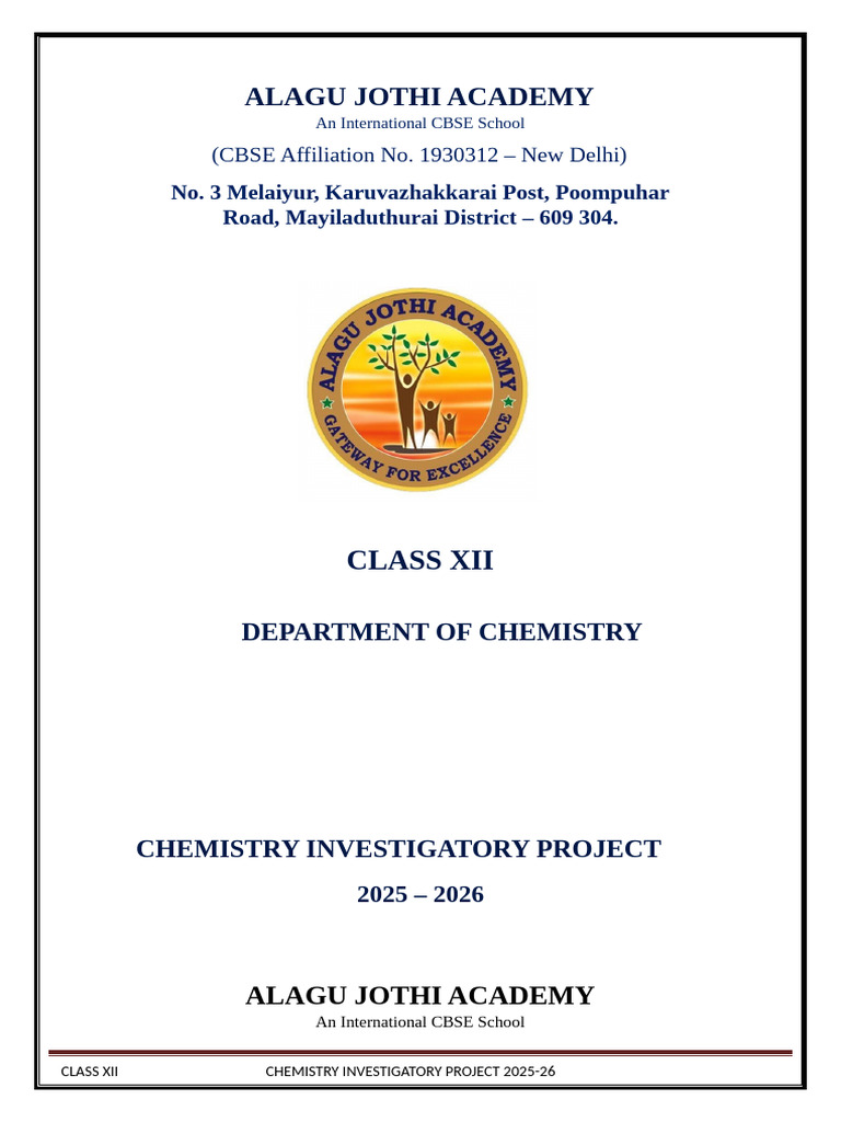 Chemistry Investigative Project | PDF | Vitamin C | Foods