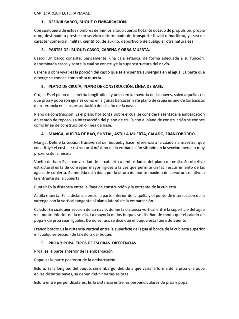 Preguntas Claves 1er. Parcial Definitivo Heí | PDF | Puerto | Hormigón