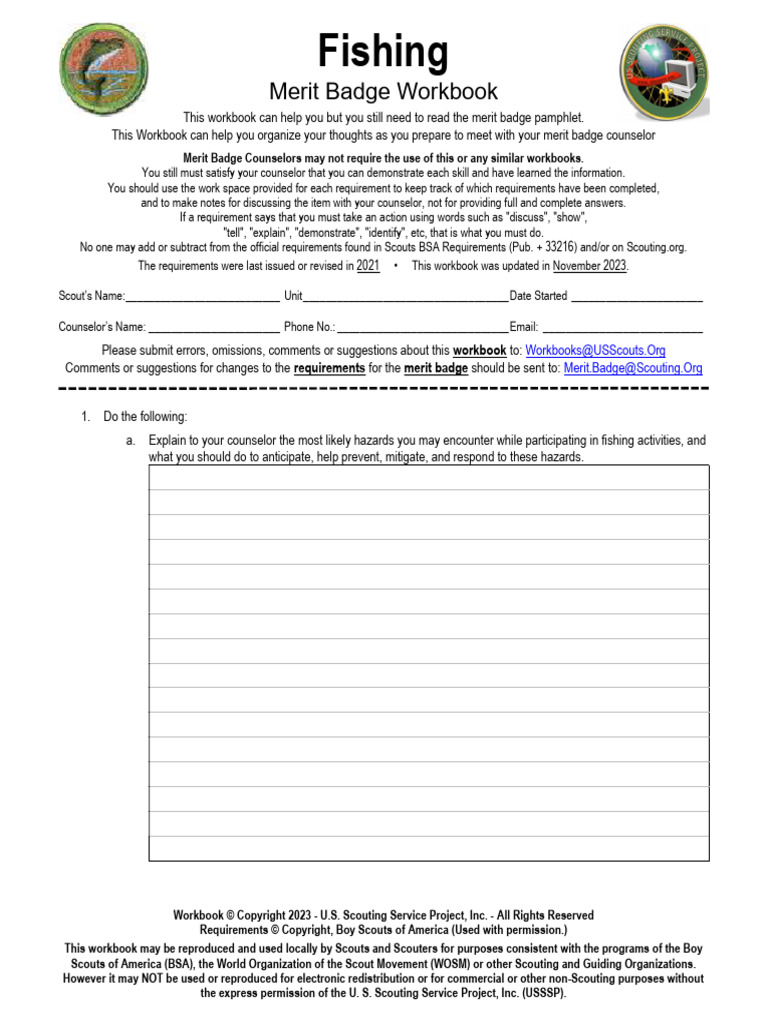 Fishing Copy | PDF | Scouting | Fishing Rod