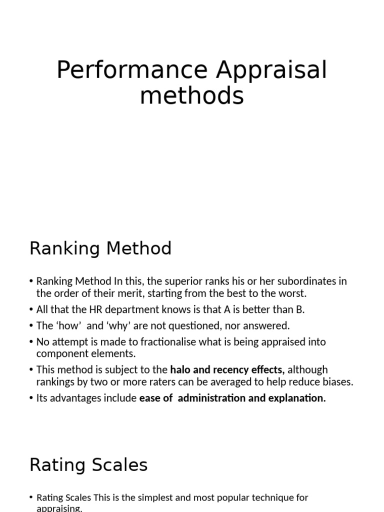 Presentation 3 | PDF | Performance Appraisal | Social Psychology