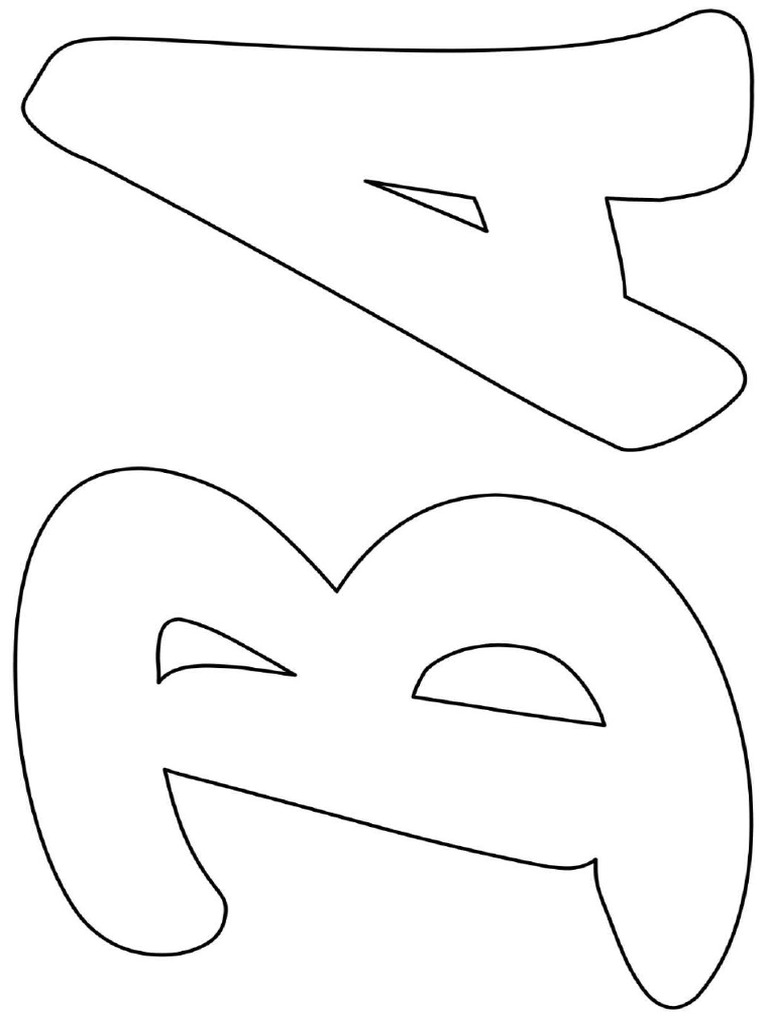 Molde de Letras | PDF