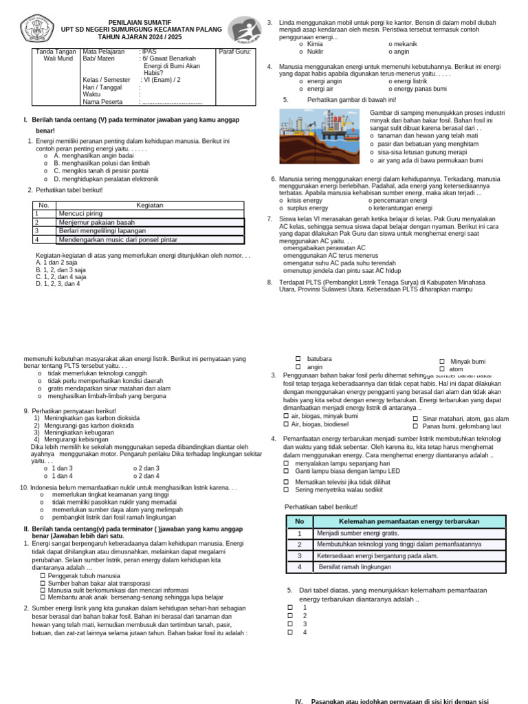838963711-SOAL-IPAS-KLS-6-BAB-6-KURMER-ok | PDF